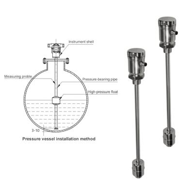 China Stainless Steel Level Transmitter FeeJoy FJM-L  Magnetostrictive Level  Transmitter For Storage Tanks Level Measurement for sale