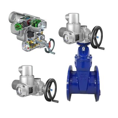 China SA07.2 Electric Multi-Turn Valve Actuator Supplier Auma SA 07.6 SA 14.6 With Actuator Controls for sale