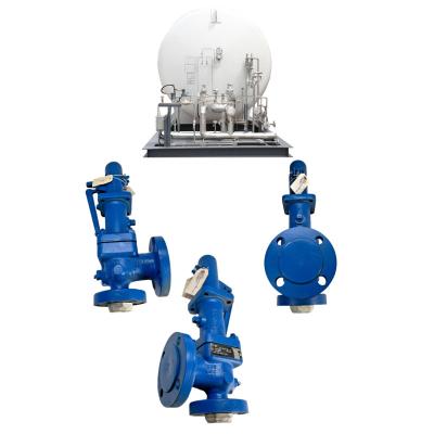 China Tank Booster Skid With Pressure Relief Valves Crosby Direct Spring Operated for Natural Gas Pressure Relief Safety Valve for sale