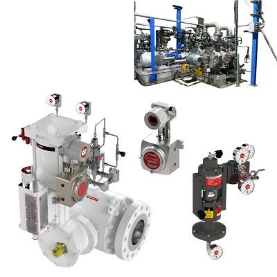 China VRG Pneumatic Control Valve Actuator RCVC3000 Red Circle Valve Controller High Pressure Pneumatic Rotary Control Valves for sale