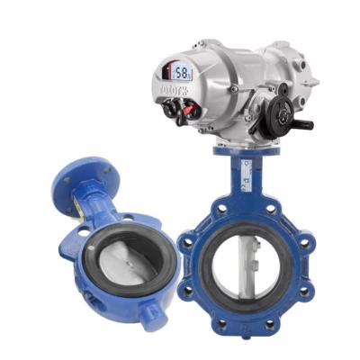 Китай Электрические клапаны управления с клапаном-бабочкой Keystone F990/F920 с электрическим приводом ротора IQ3 продается