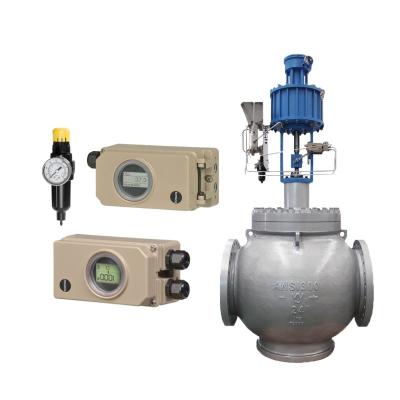 China Laagtemperatuurdruk gebalanceerde kooi type regelklep Samson 955 Filter regulator 3730 Elektropneumatische klep positioner Te koop