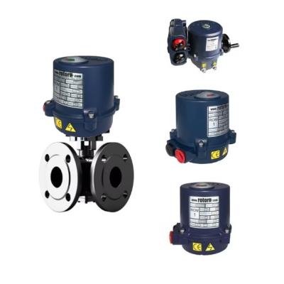 中国 Rotork ROMアクチュエータ付き中国ブランドコントロールバルブボールバルブ（電動） 販売のため