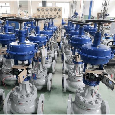 China Foxboro SRD960 Intelligent Valve Positioner High Pressure Differential Control Valve China Balanced Sleeve Control Valve Price for sale