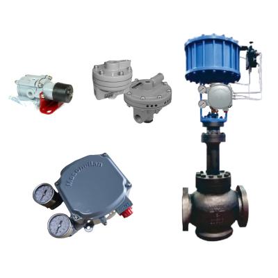 China Válvula de control de flujo neumático China personalizada Posicionador de válvula Masoneilan SVI1000 Amplificador BR400 Filtro regulador de aire 78-40 en venta