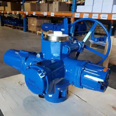 China Chinese Electric Air Pressure Flow Control Valve Factory Customized Flowserve Limitoque MX QX Smart Electric Valve Actuator for sale