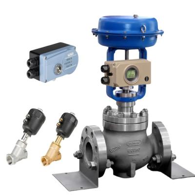 China Hellgelber Samson Stellungsregler 3730-3 Burkert Ventil und Stellungsregler Kugelhahn zu verkaufen