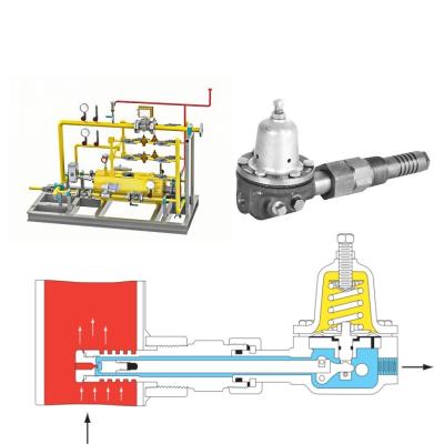 China High Pressure Fisher 1305 1305C 1305D Air Propane Pressure Reducing Regulators for Skid Mount for sale