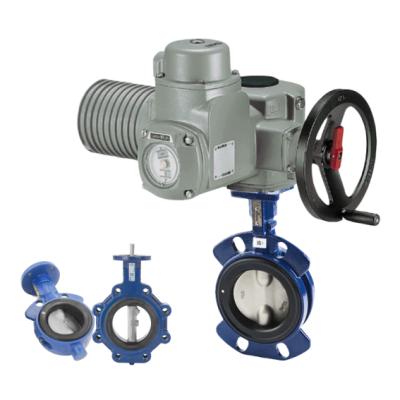 China Enhanced Valve Automation Solution Keystone Butterfly Valve and AUMA Actuator for sale