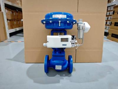 China Pneumatische regelklep met IP66-classificatie voor lineaire actuator Te koop