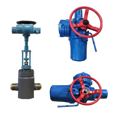China Peckwomy Electric Actuator with HART Protocol 30–3000 Nm Torque for sale