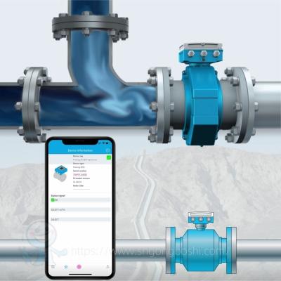 Cina Nuovo DN25 DN900 Endress Hauser Misura liquido Misuratore di flusso elettromagnetico Proline Promag W800 W400 Misuratore di flusso d'acqua in vendita