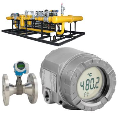 China Pressure/flow control device with Endress+Hauser Proline Prowirl D 200 vortex flowmeter and ITEMP TMT188 temperature transmitter for sale