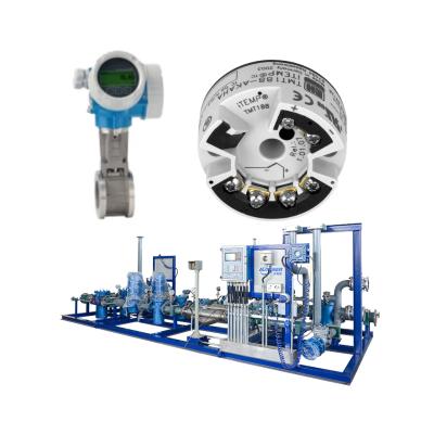 China Pressure/flow control device with Endress+Hauser Proline Prowirl D 200 vortex flowmeter and ITEMP TMT188 temperature transmitter for sale