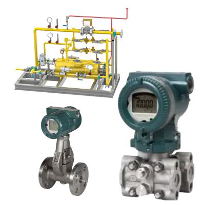 China Pressure/flow control system equipped with a Yokogawa VY series vortex flowmeter and an EJX series 910A multivariable transmitter for sale