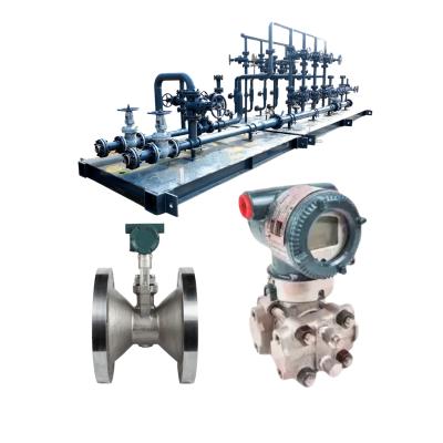 China Pressure reducing regulator equipped with Yokogawa VY series vortex flowmeter and EJX120A ventilation range differential pressure transmitter for sale
