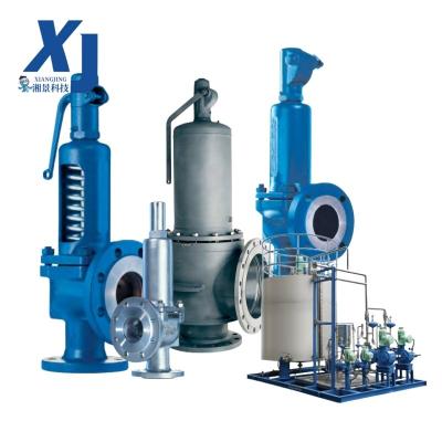 China Flanged Boiler Safety Relief Valve Leser 441 442 Series Angle Valve Spring Loaded Full Lift Safety Valve for sale