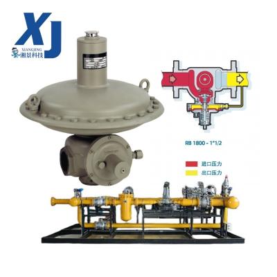 China Supplier Itron RB1700 RB1800 RB4000 Industrial Pressure Regulator High Pressure Gas Regulator Pressure Reducing Valve for sale