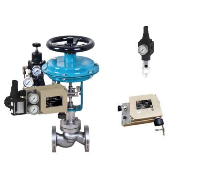 China Pneumatic Control Valves With Samson 4765 /4763 Actuator Positioner and Solenoid Valve Filter Regulator for Samson On-Off Valve for sale
