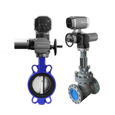 China Customized supply Electric Gate Valves Butterfly Valve FFC EFX-D Multi-Turn EFX-Q Part-Turn Electric Valve Actuator for sale