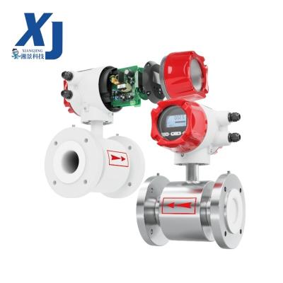China Water Liquid Flowmeter IOT Remote Real-Time Industrial Process Monitoring Electromagnetic Flow Meter for sale