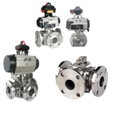 China Famous On-off Valve KTM NB1 Three Way Floating Ball Valves Keystone Actuator  Topworx Limited Switch for sale