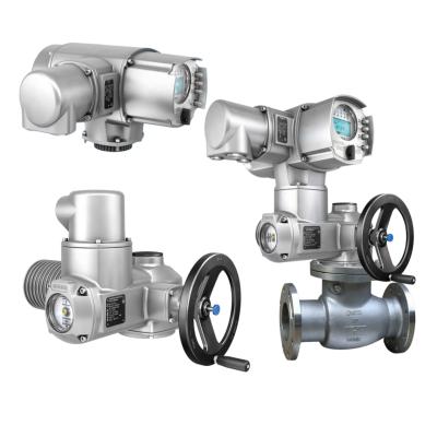 China Chinese Globe Gate Valve Body AUMA SA Multi-turn Electric Control Valve Actuators with AC Actuators Control Unit for sale