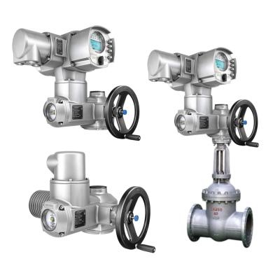 China Chinese Gate Globe Valve Body AUMA SA Multi-turn Electric Control Valve Actuators with AC Actuator Control Unit for sale