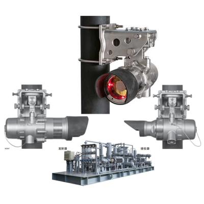 China DET-TRONICS FlexSight LS2000 Open Path Gas Detector with 200m Detection Range Dual-Wavelength IR Technology and Stainless Steel Enclosure for sale