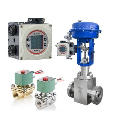 China Chinese Control Valve with Valmet Me-tso Neles NDX Smart Valve Controller with ASCO Solenoid Valve for sale