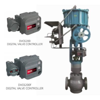 China Wuzhong ABM APM Pressure Balanced Cage Control Valve with Fi sher DVC6200 Positioner for sale