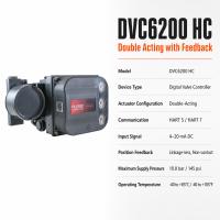 China DVC6200 HC Digital Valve Controller Double Acting Valve Positioner with Feedback for sale