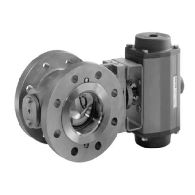 China Resistencia a la corrosión eléctrica dividida en segmentos de la fuente de la vávula de bola del control neumático en venta