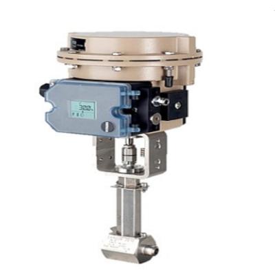 중국 Positioner를 가진 3510의 압축 공기를 넣은 지구 벨브 합금/강철 물자 높은 정밀도 판매용