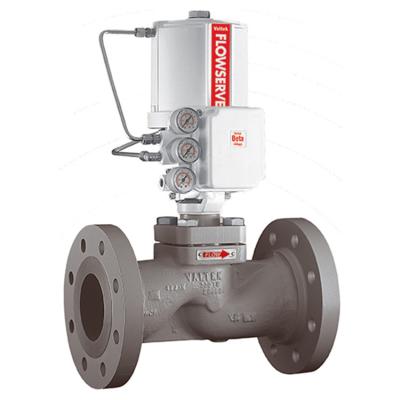 China Linear Control Valve Positioner PN 50 - 100 Pressure PTFE Soft Seat Material for sale