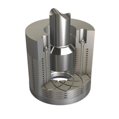 China Material de asiento trasero del metal de la eliminación de la cavitación del posicionador de la válvula de control del diamante en venta