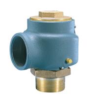 China Large Nozzle Design Pressure Reducing Valve Threaded NPT / BSPT Bronze Material for sale