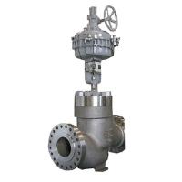 China Linear Flow SUS410 Trim ANSI Pneumatic Control Valve for sale