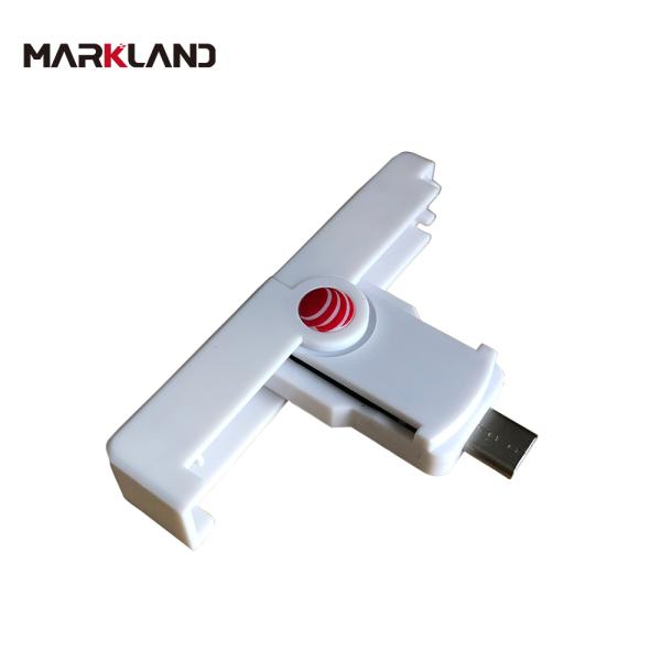 Quality MCR3501C SmartFold tiny mobile contact smart card reader with USB Type C for sale