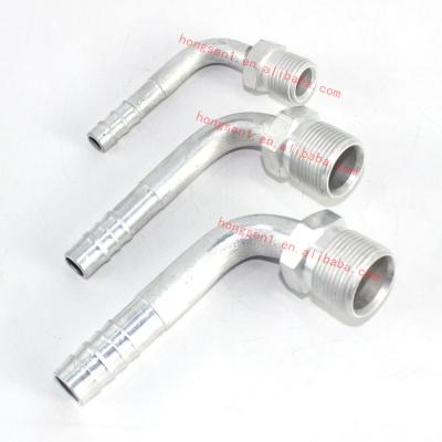 China POKKA R134 Pipe Ac Hose Fitting Aluminum Joint R134A Outer Thread Connector for sale