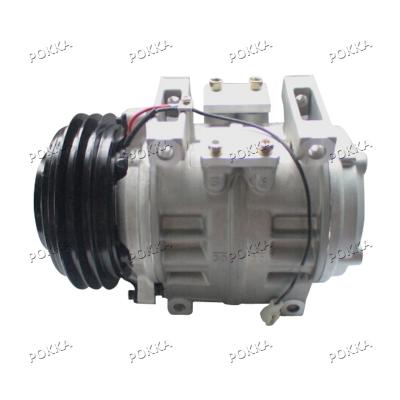 China POKKA Car 12v air Compressor Auto Ac Car Compressor for Toyota Coaster Car for sale