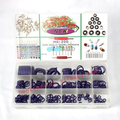 China POKKA 265 Pcs R134A O Ring Kit Box Hot Selling Sealing O Ring Kit Wholesale New Seal Ring Car Auto Sealing for sale