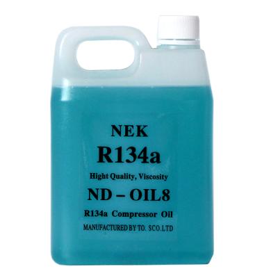 China POKKA Automobile Cooling 1L Refrigerant Oil Air Conditioner Refrigerant Oil Wholesale R134A Compressor Oil for Car Truck for sale