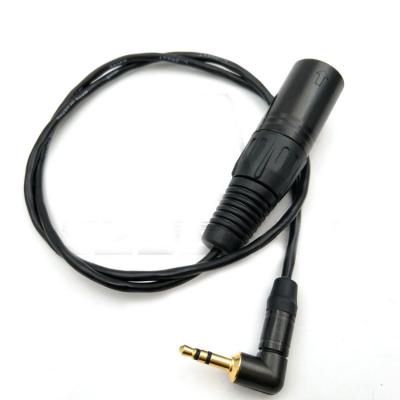 Cina 0.5M Arri Alexa Mini Audio Cable , Right Angle 3.5 Mm Jack To XLR Cable in vendita
