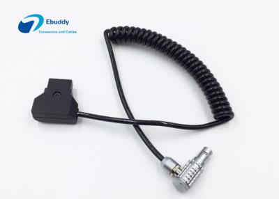 Cina Wireless Follow Focus Cable Lemo Elbow 6 Pin To D Tap 0.4M Length For DJI in vendita