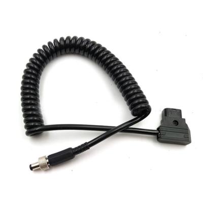 Cina PIX-E5 PIX-E7 Touch Screen Monitor Power Cable D-Tap To Lockable DC2.5 Spring Cable in vendita