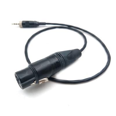 Cina 0.5M Length Camera Audio Cable , 3 Pin XLR Female To 3.5 Mm Cable For Audio Conversion in vendita