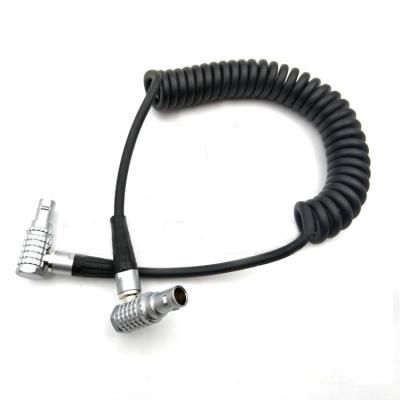 Cina Elbow Follow Focus Cable LEMO 2 Pin To LEMO 2 Pin Plug For Video Transmission in vendita