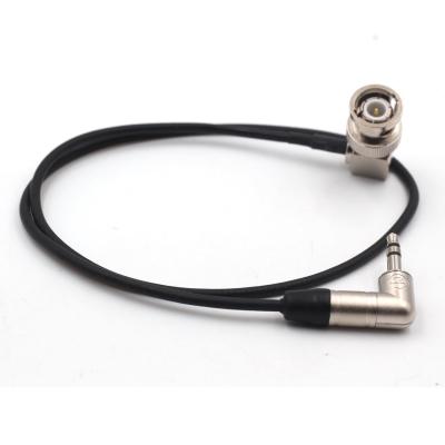 Cina Time Code BNC To 3.5 Mm Cable Elbow Type For Cannon C300 C500 in vendita