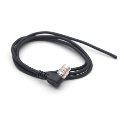 Cina Right Angle Hirose 4 Pin Cable 1 Meter For F8 F4 688 Recorder in vendita